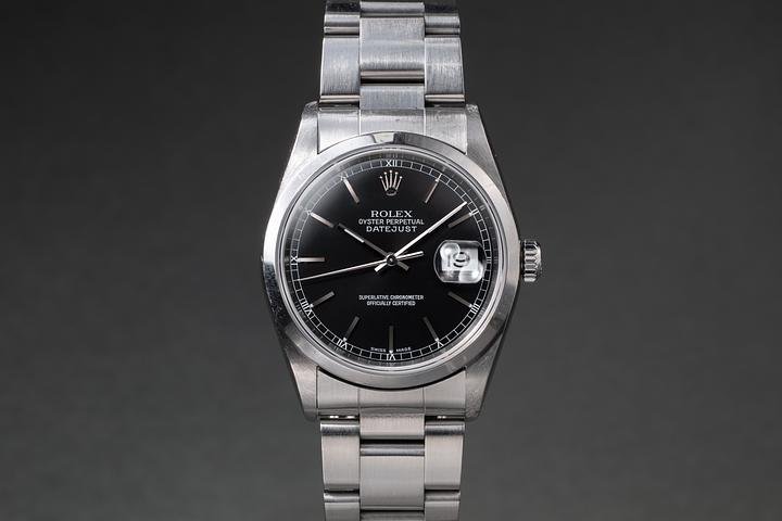 Rolex Datejust 36 Ref. 16200 Price & Value ($5,873 Market Value) | Loupe